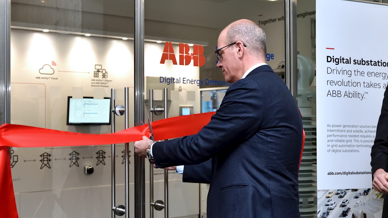 ABB digital energy demonstrator opens at Imperial College | News center