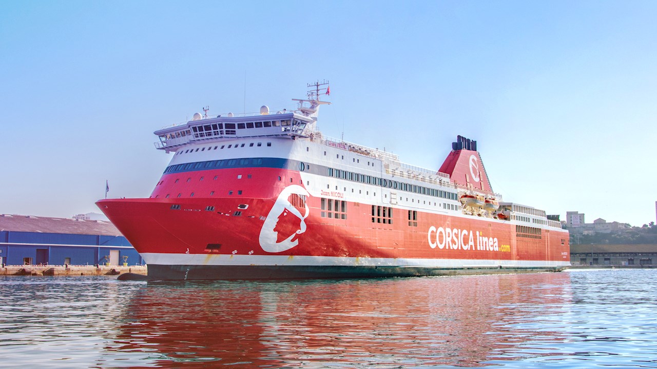 ABB enables emissions-free port stay in Marseille for Corsica Linea ferries