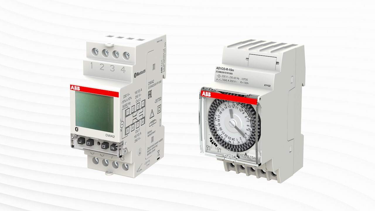 Nytt sortiment av kopplingsur från ABB ger upp till 50 procent i ...