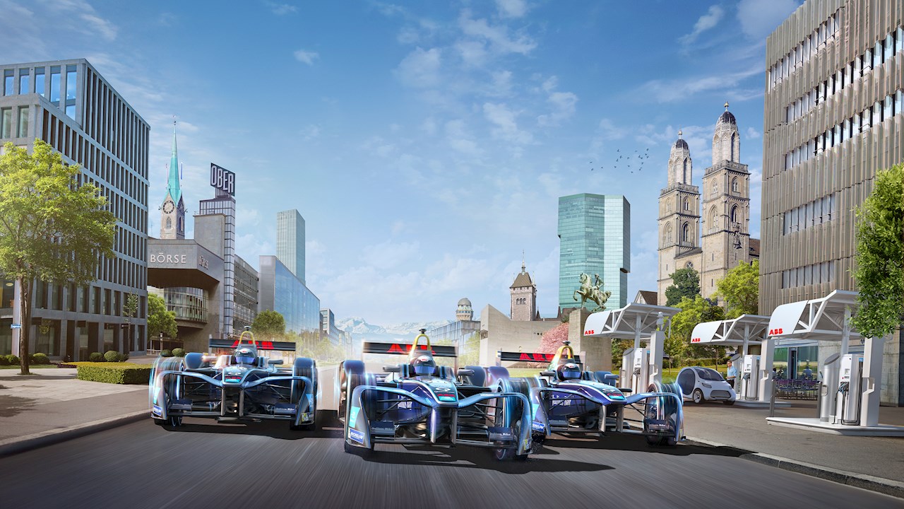 ABB celebrates pioneering e-mobility innovation with ABB Formula E race ...