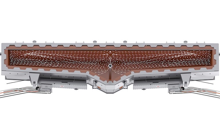 ABB、鋳片の品質、生産性、収益性向上を支援するタンディッシュ向け電磁攪拌装置を発表 | News center