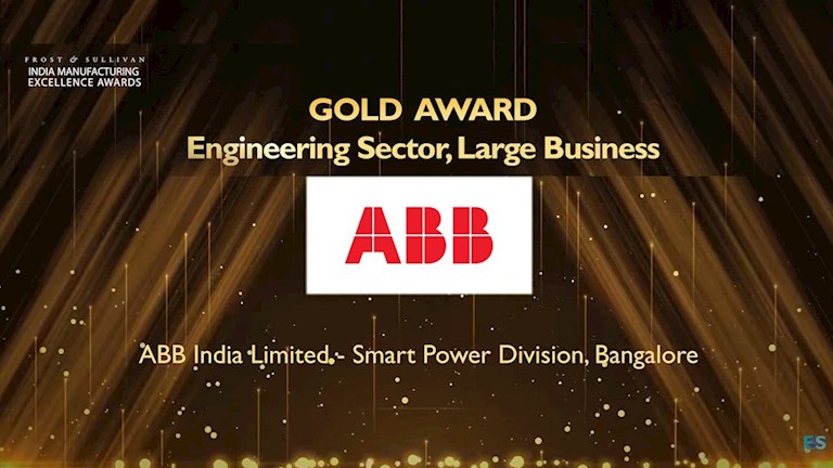 ABB India wins India Manufacturing Excellence Awards ABB India wins India Manufacturing Excellence Awards