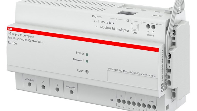 Gjør underfordelingen smartere med SCU100 | News center | ABB
