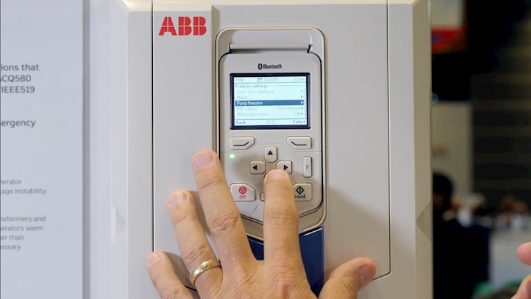 ACQ580 Ultra-Low Harmonic Variable Frequency Drive | ABB