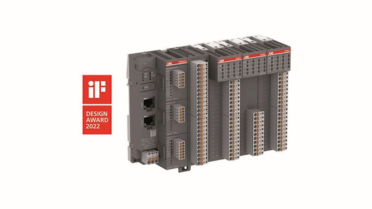 AC500-eCo V3 PLC is winner of the iF DESIGN AWARD 2022! | ABB
