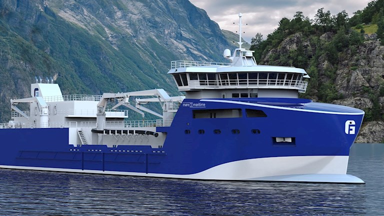 Frøy selects ABB’s power system for new hybrid live-fish carrier