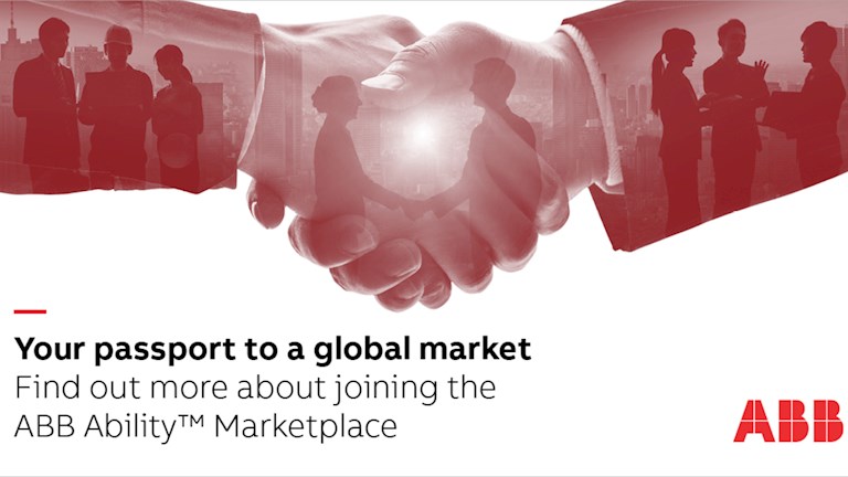 Independent software vendors invited to join ABB Ability Marketplace™