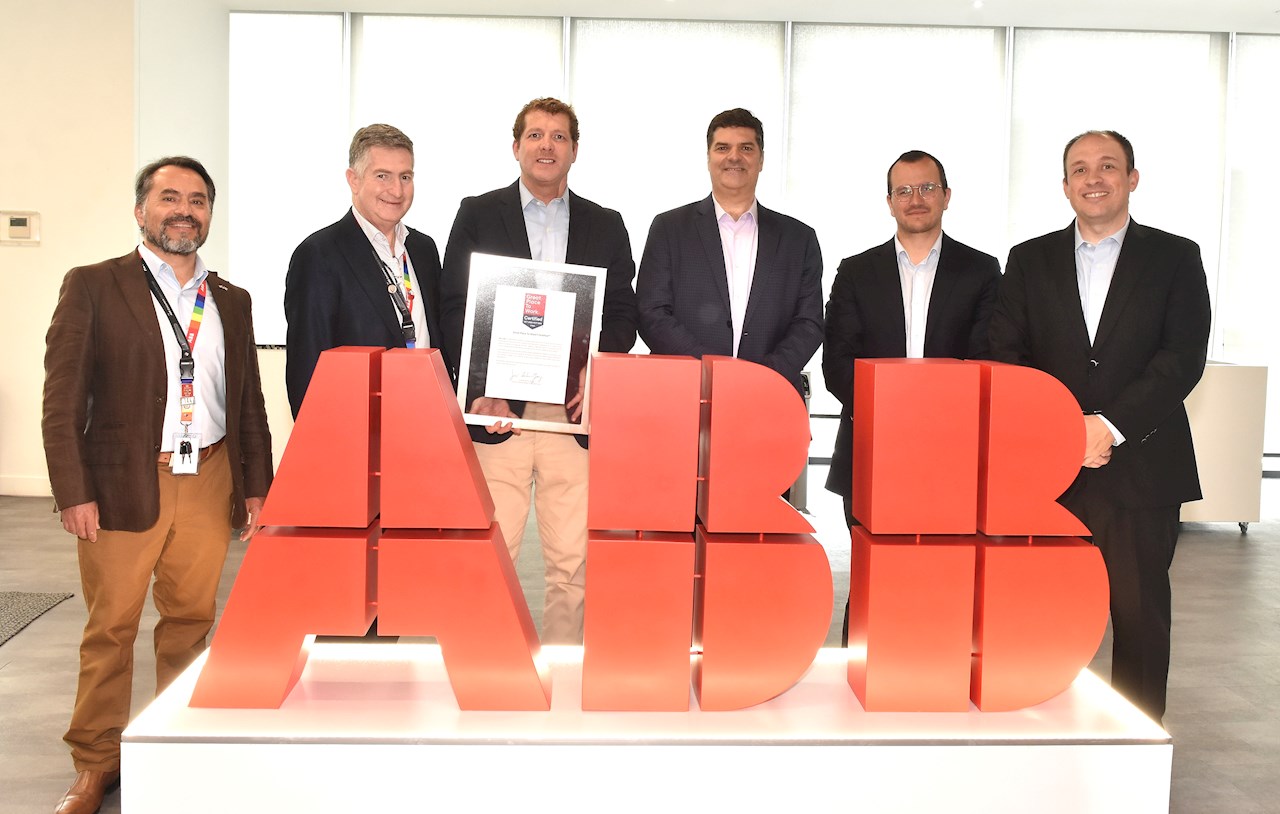 ABB en Chile obtiene certificación Great Place to Work 2023 | News center