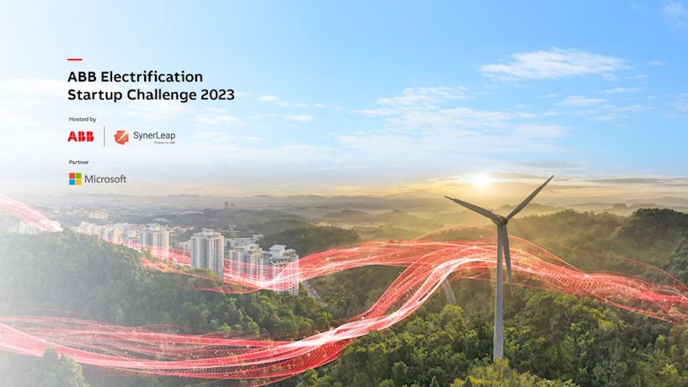 En 2023, ABB Electrification poursuit son challenge collaboratif dédié aux start-ups