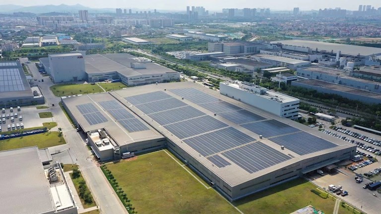 Future of low carbon manufacturing showcased in ABB China’s factory in ...