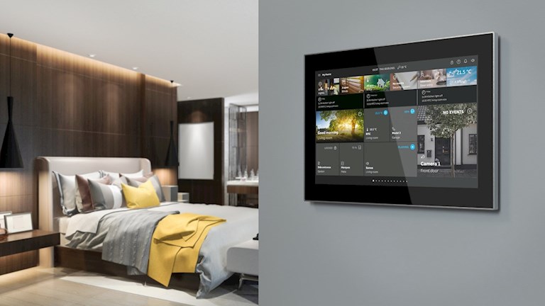 Déjà primé, ABB lance l’écran tactile domotique SmartTouch® 10″