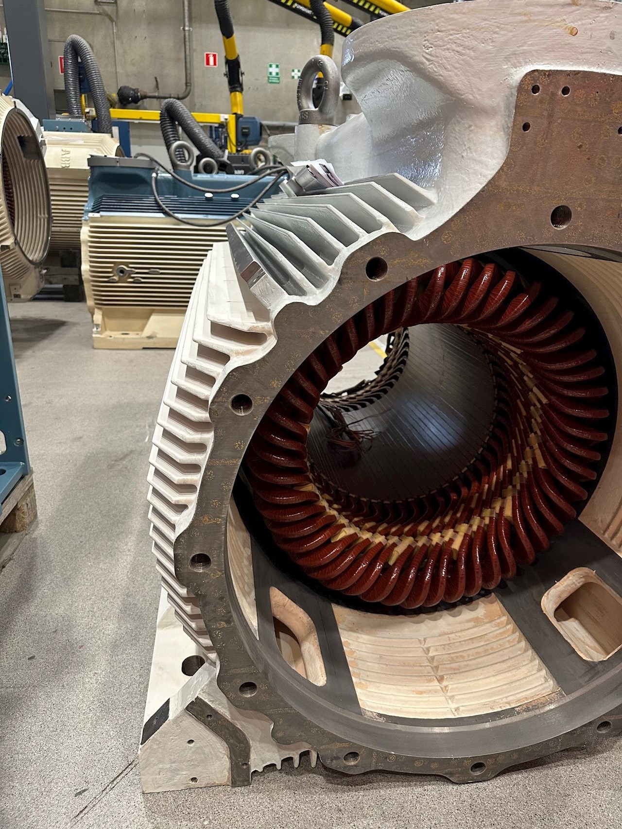 We invited our customers to visit ABB Large Motors and Generators ...