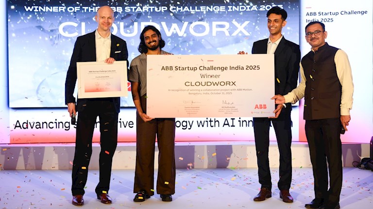 ABB Startup Challenge 2025 winner advances smart drive technology with ...