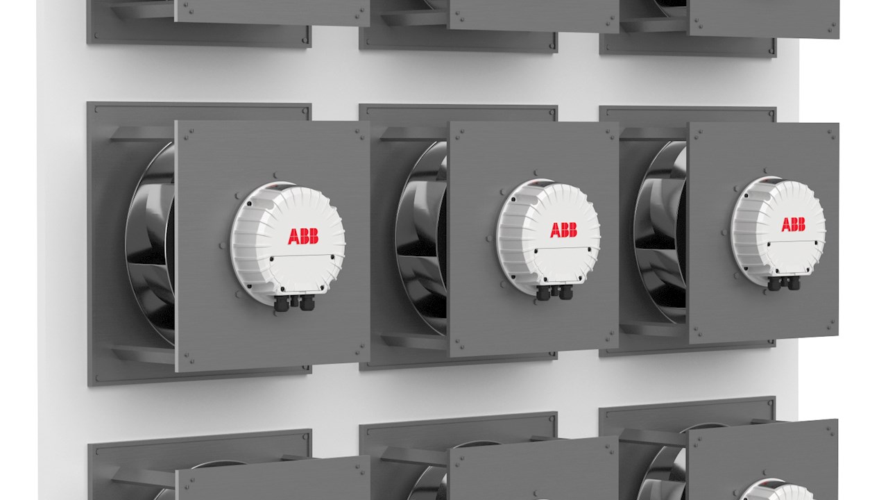 ABB unveils new direct drive motor technology for fan wheels at AHR expo | News center