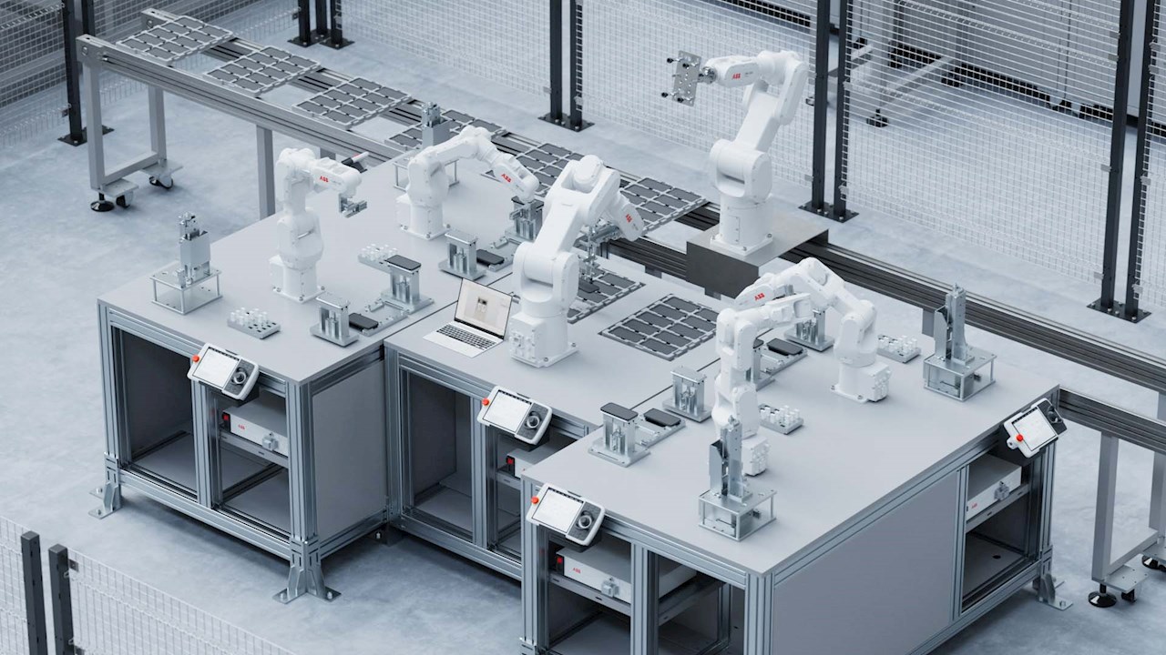 How ABB’s IRB 1200 Lite+ and IRB 1100 working together can streamline electronics manufacturing ...