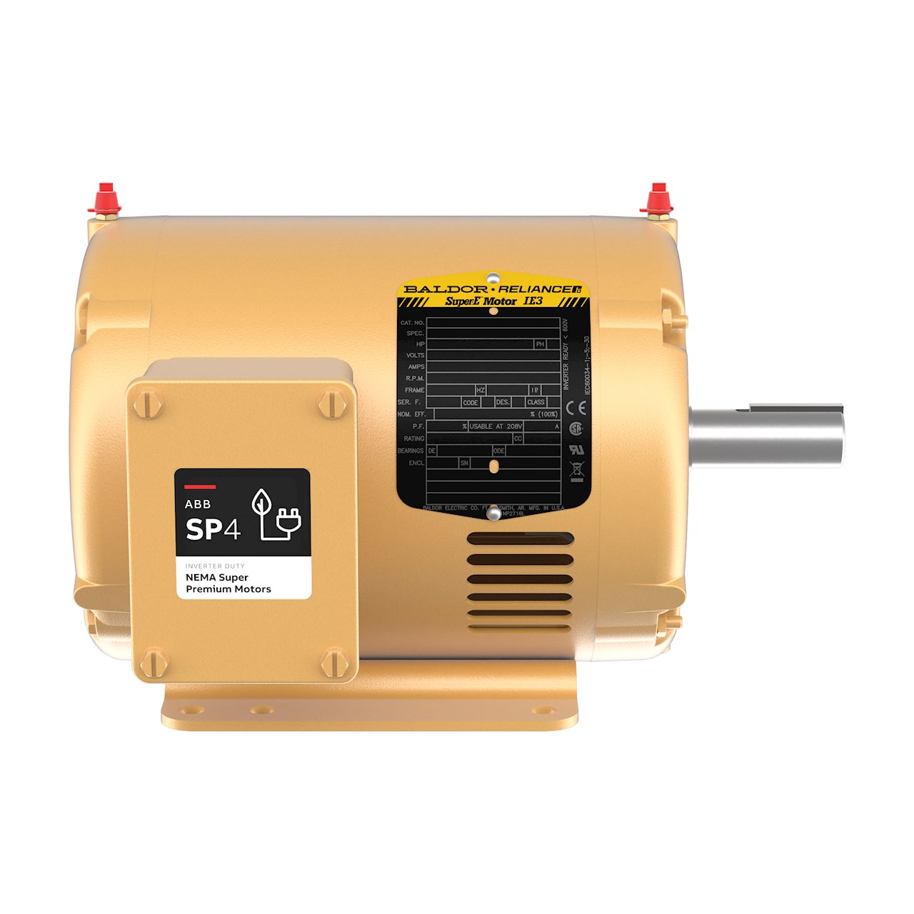 ABB expands Baldor-Reliance SP4 motor line with shaft-grounded models for enhanced bearing ...